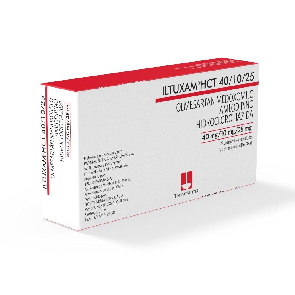 IltuxamHTC 40 / 10 / 25 mg 28 Comprimidos Recubiertos | Cruz Verde